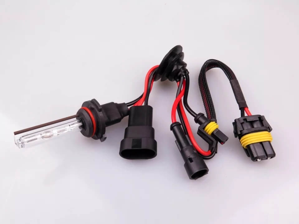 HID Bulbs 4300k, 55W - Generic 55W DC H1 4300K HID Conversion Headlight KIT